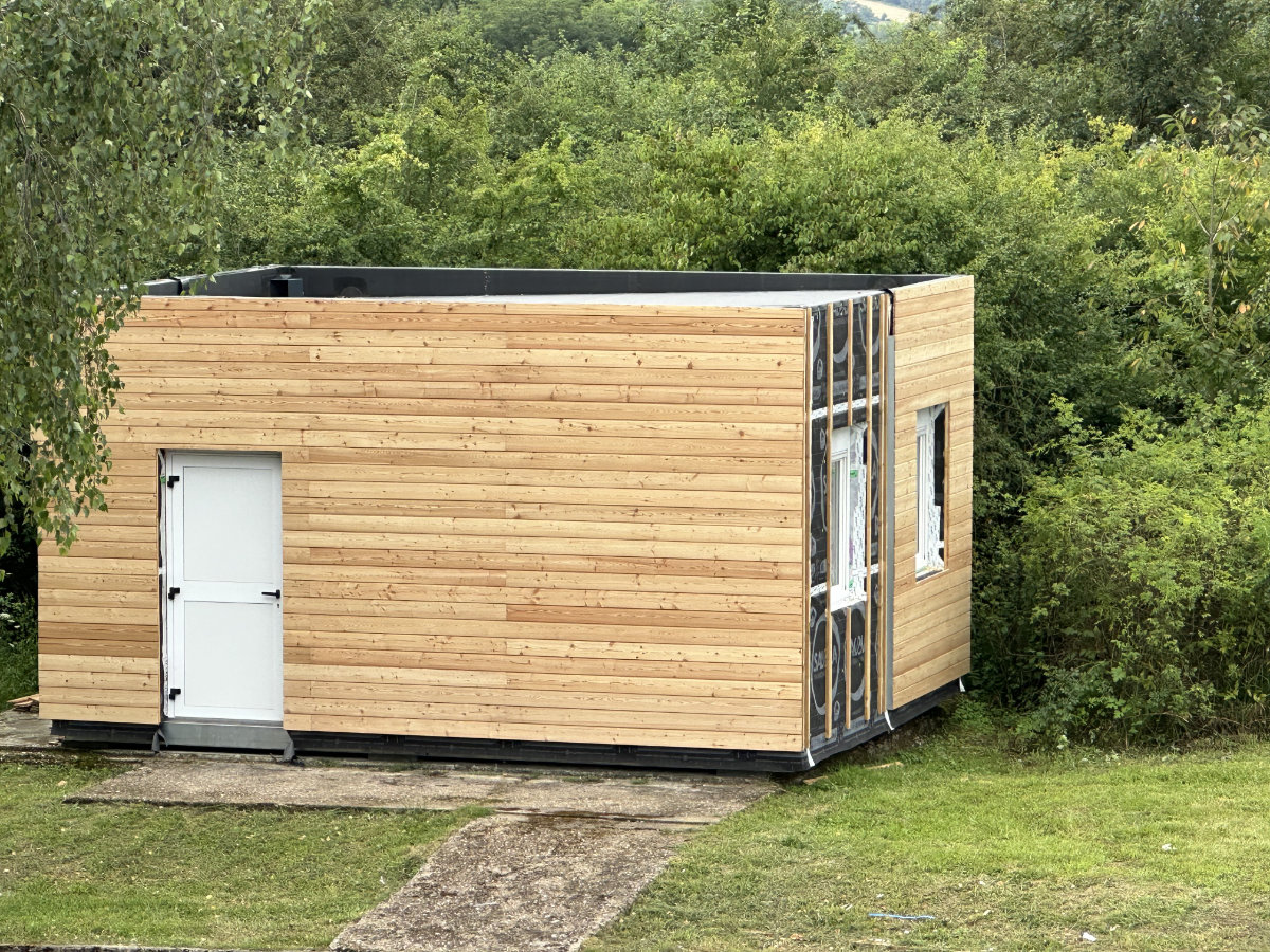 Module Spacio RE2020 avec murs à ossature Bois